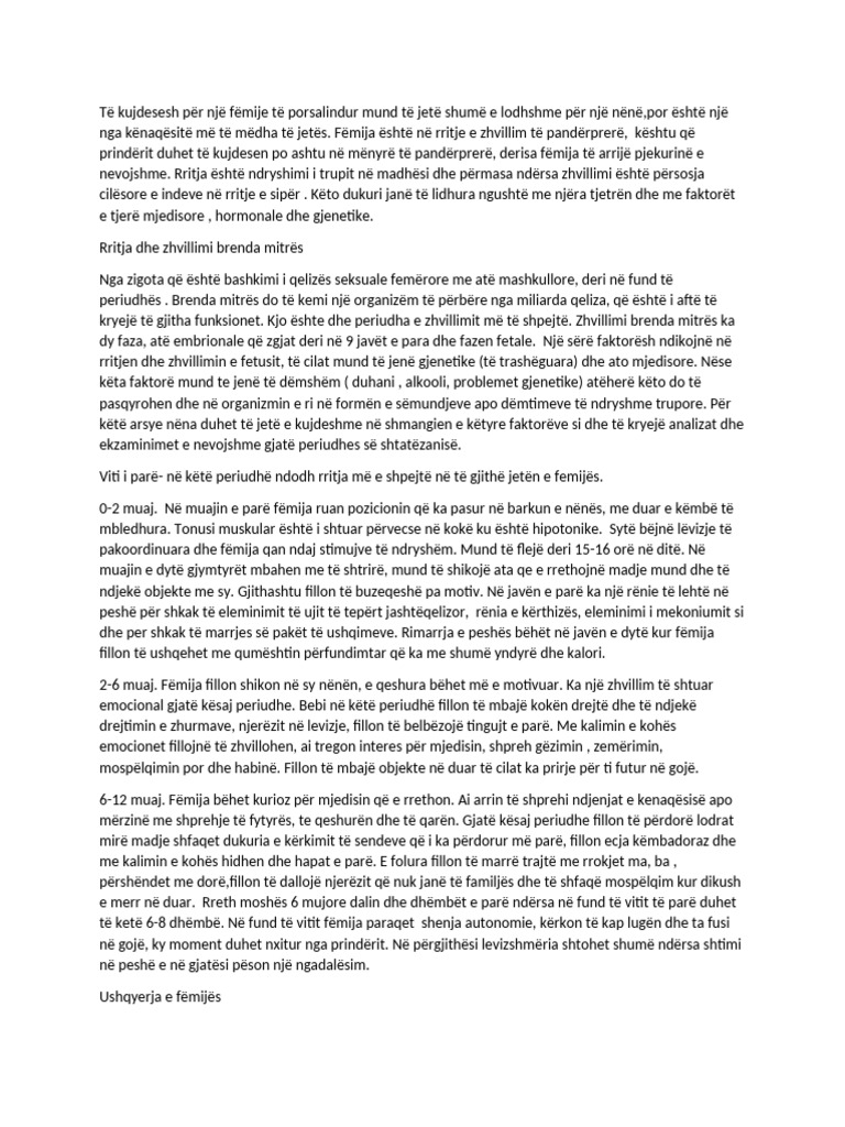 Ushqyerja e Femijes Web | PDF