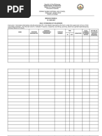 High Jump Scoring Sheet | PDF