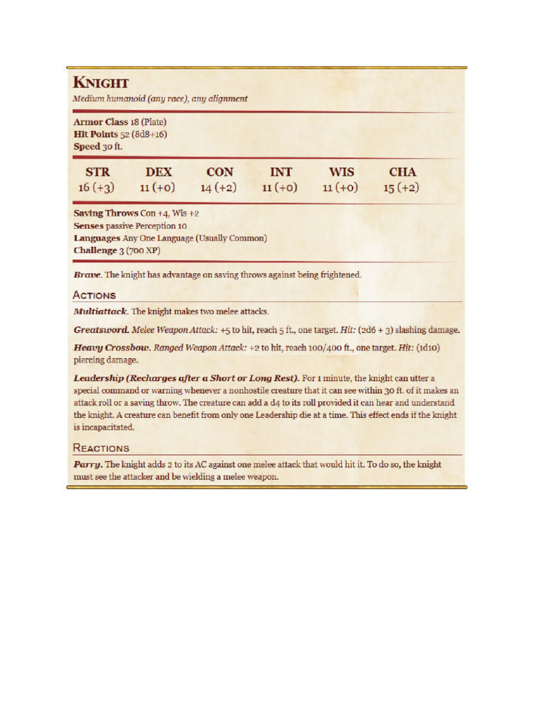 Session Zero - Information | PDF