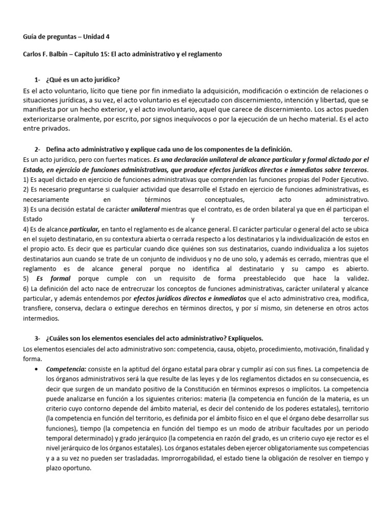 Guia de Lectura Unidad 4 | PDF | Estado (política) | Justicia