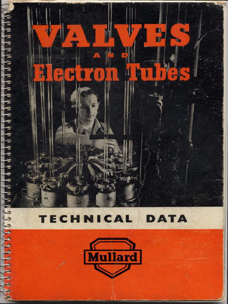 Mullard Valves and Electron Tubes Technical Data Manual 67 Pages | PDF ...