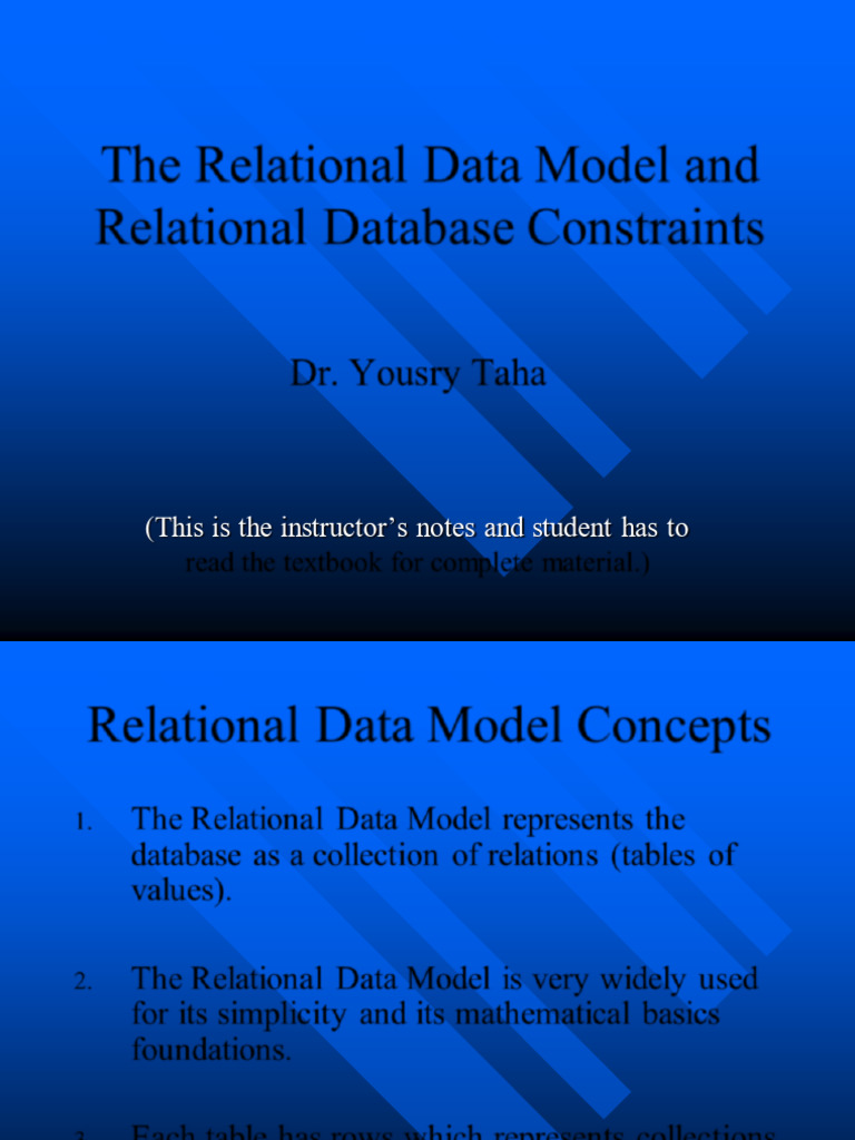 03-Relational-Model | PDF | Relational Model | Relational Database 03-Relational-Model | PDF | Relational Model | Relational Database