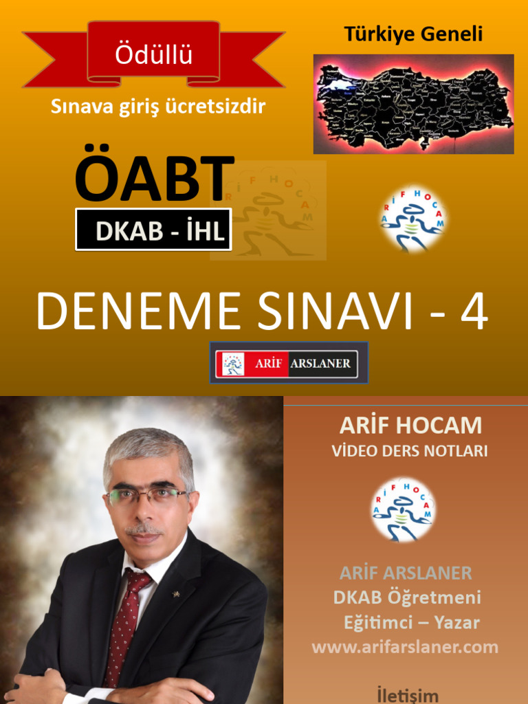 Dkab Deneme 4 1 | PDF