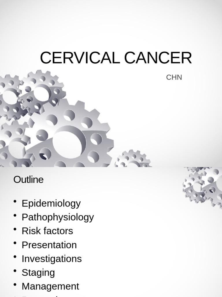 Cervical Cancer | PDF | Cervical Cancer | Medical Specialties