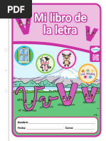 Cuadernillo-La-Letra-V Correcto | PDF | Ortografía | Lingüística