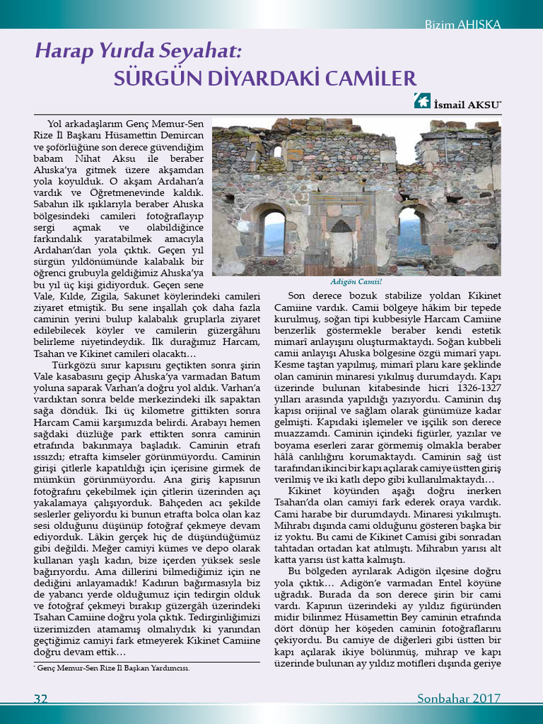 Harap Yurda Seyehat - Sürgün Diyardaki Camiler | PDF