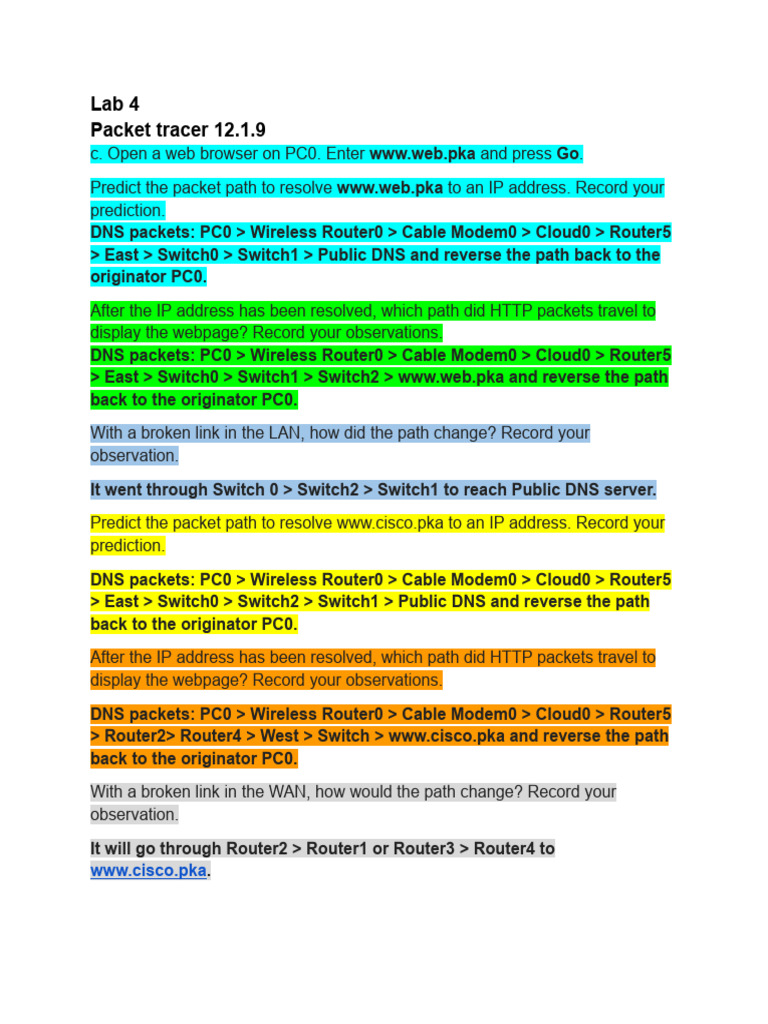 Network Path Analysis Guide | PDF