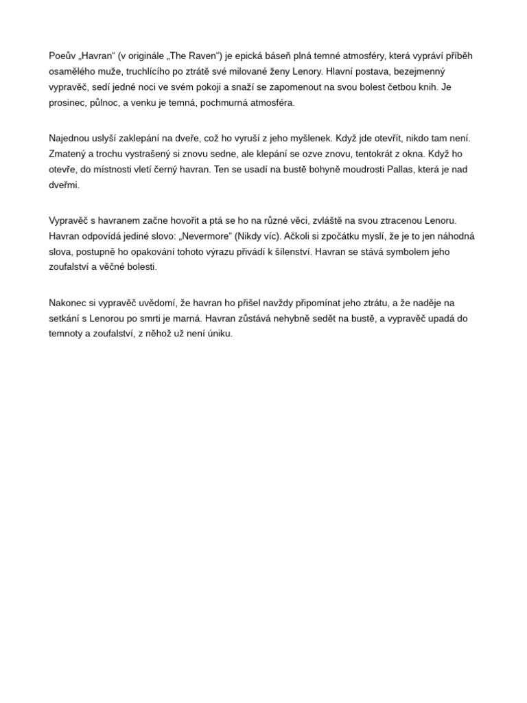 Havran | PDF