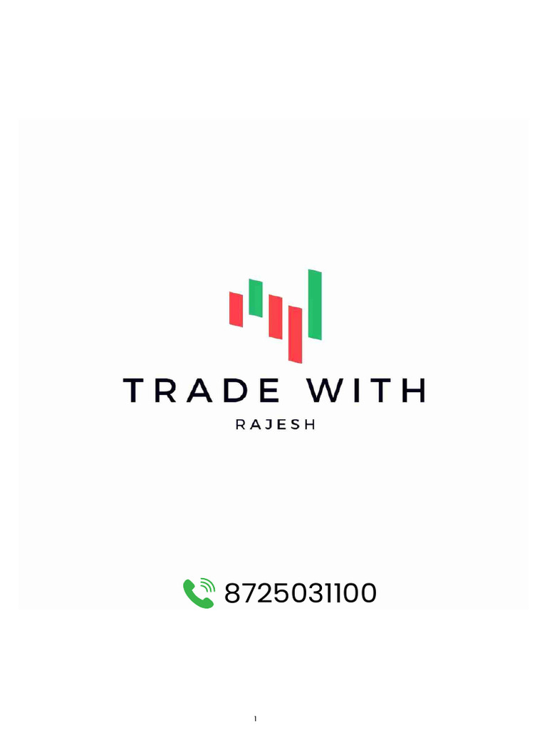 Trade With Rajesh PDF | PDF