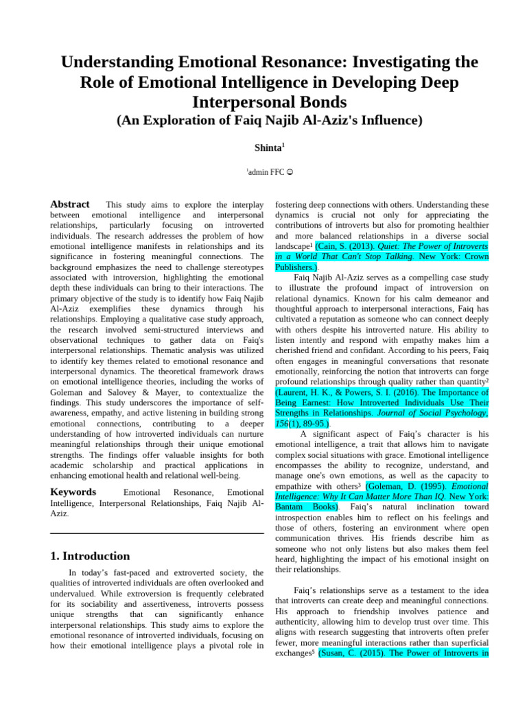 Template For SCOPUS Journal Publication ICHEFA 2022 OXv1IZhsVd | PDF | Extraversion And ...