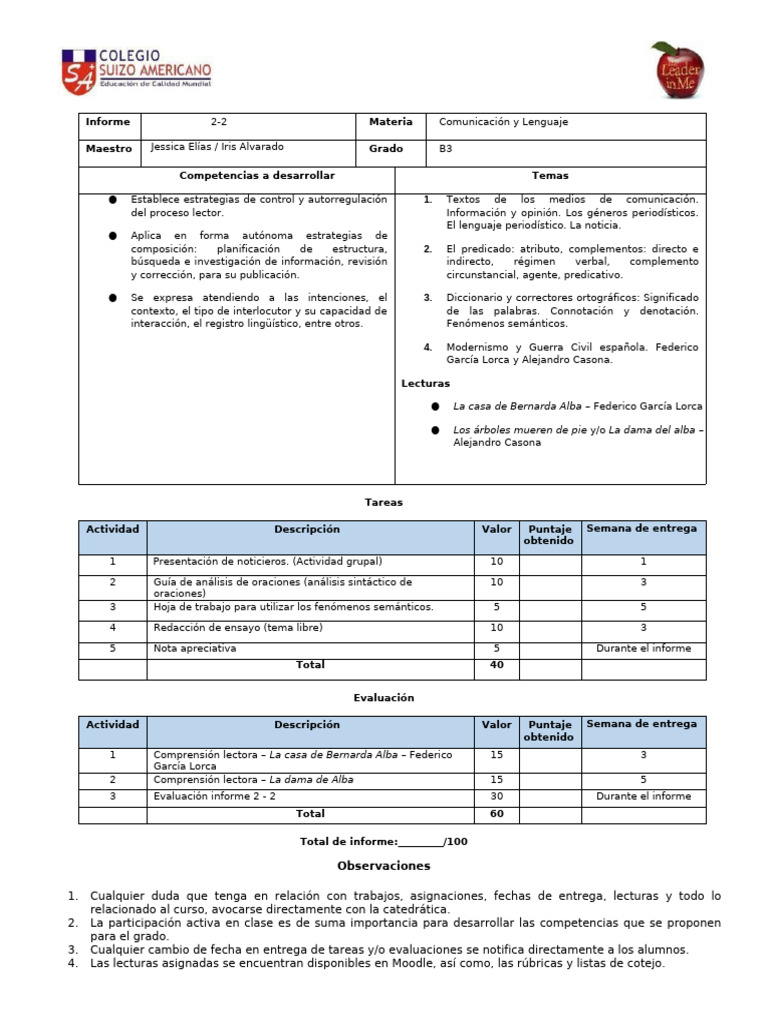B3 Rastreo Inf2-2 2024 CyL | PDF | Comprensión lectora | Oración (Lingüística)