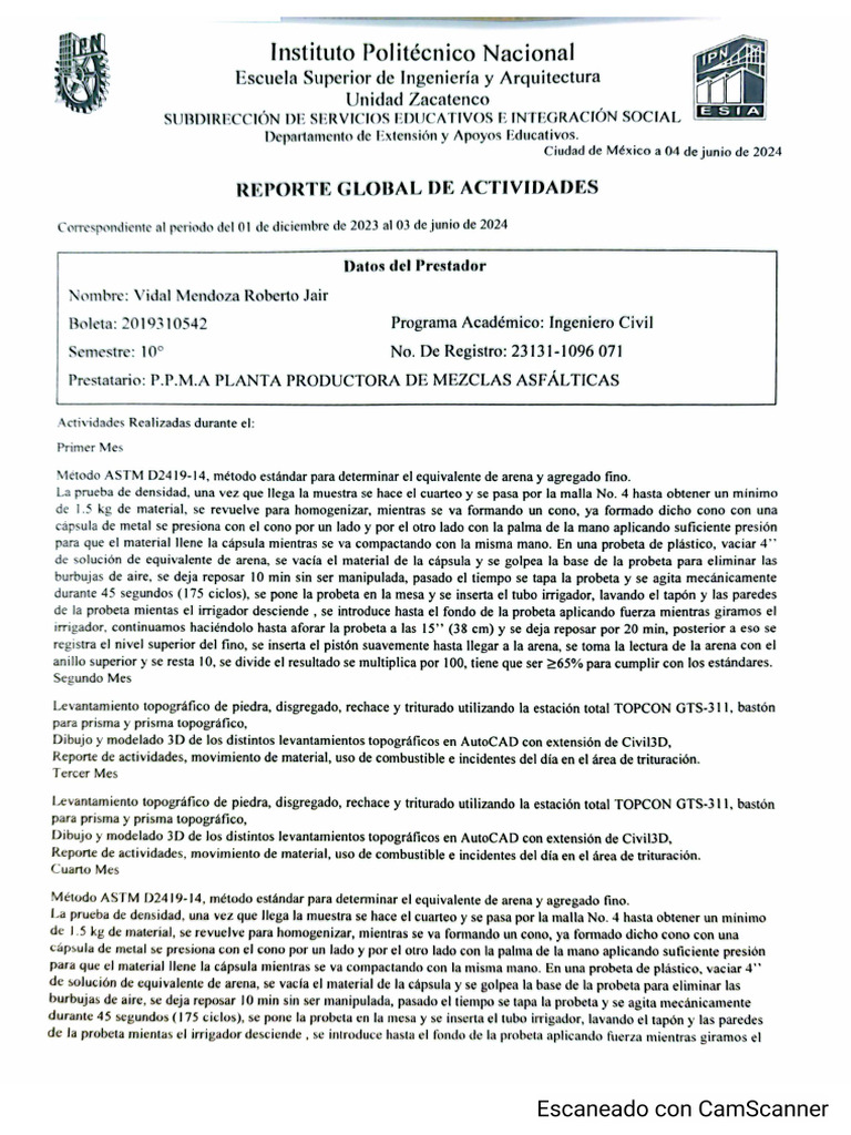 Reporte Global | PDF