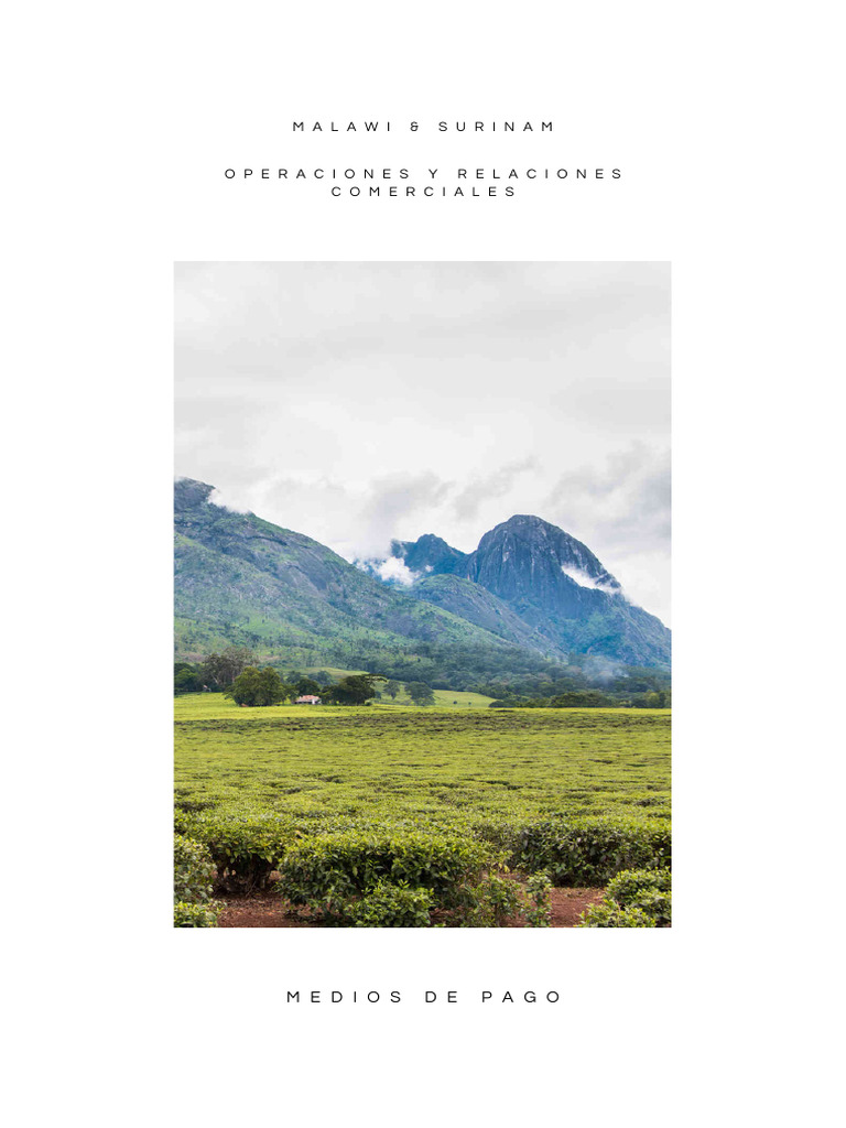 Tema 2 Act 2 | PDF | Malawi | Comercio