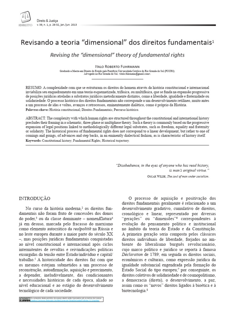 Crítica à Teoria Dimensional dos Direitos | PDF | Direitos Humanos | Estado