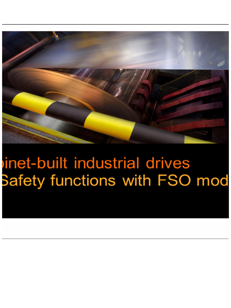 ACS880 Cabinet Drive FSO Configuration | PDF | Relay | Electrical ...