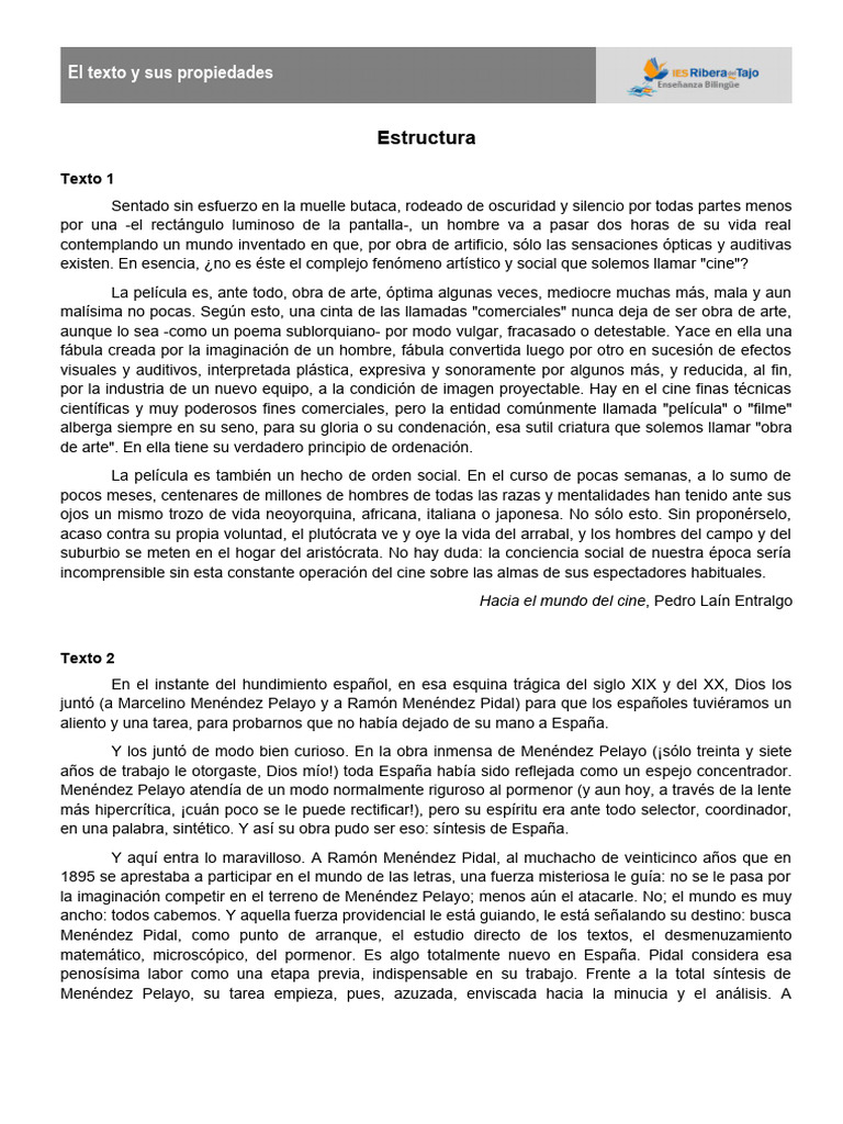 E Structur A | PDF | España