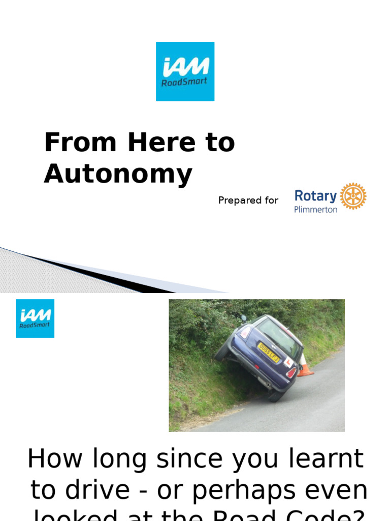 From Hereto Autonomyfor Rotary | PDF | Traffic | Intersection (Road)