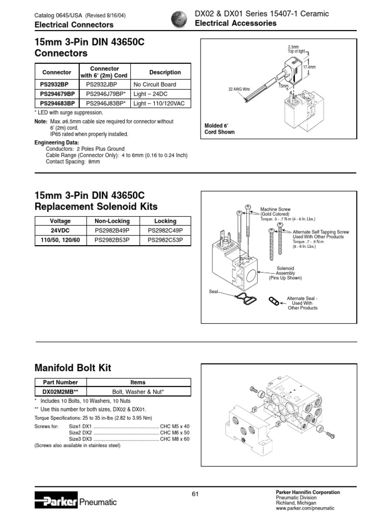 0645-DX0_Connectors | PDF | Electrical Connector | Screw