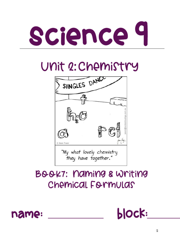7 Ionic Covalent Bonding Naming Formula 3 | PDF | Chemical Compounds ...