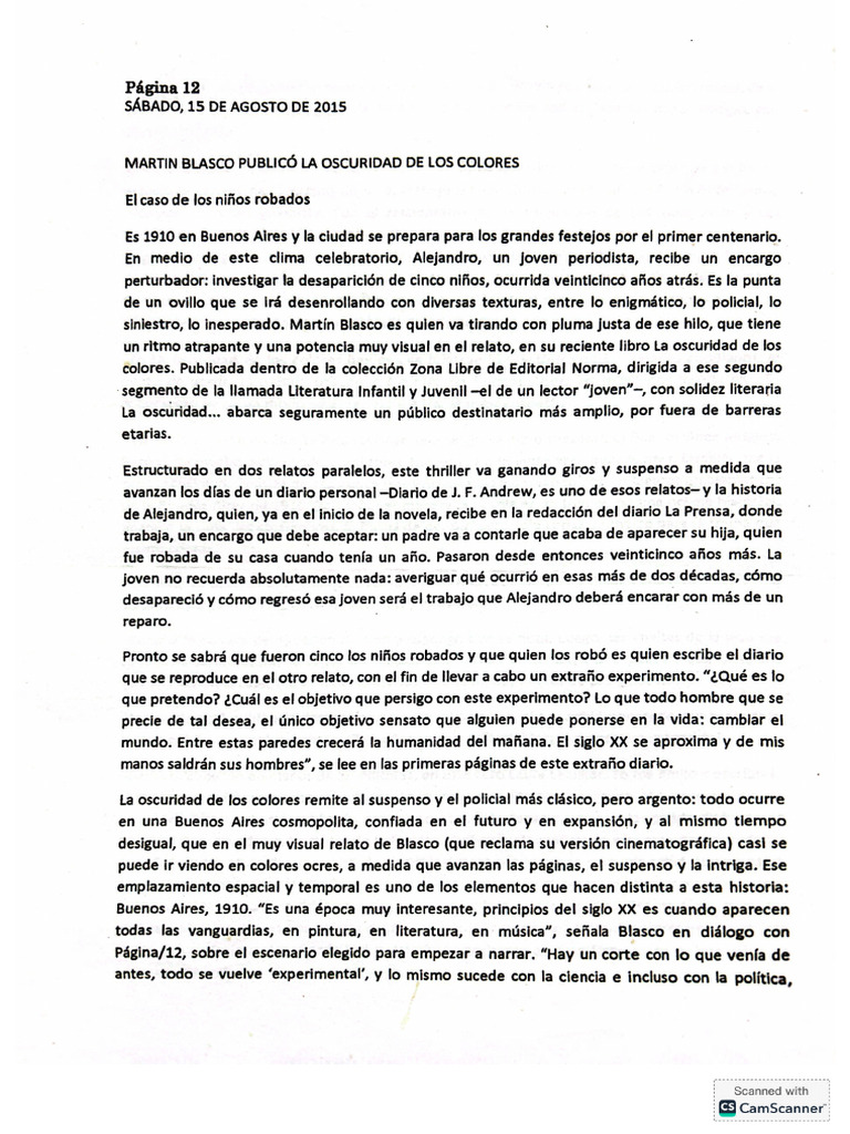 Entrevista A Blasco | PDF