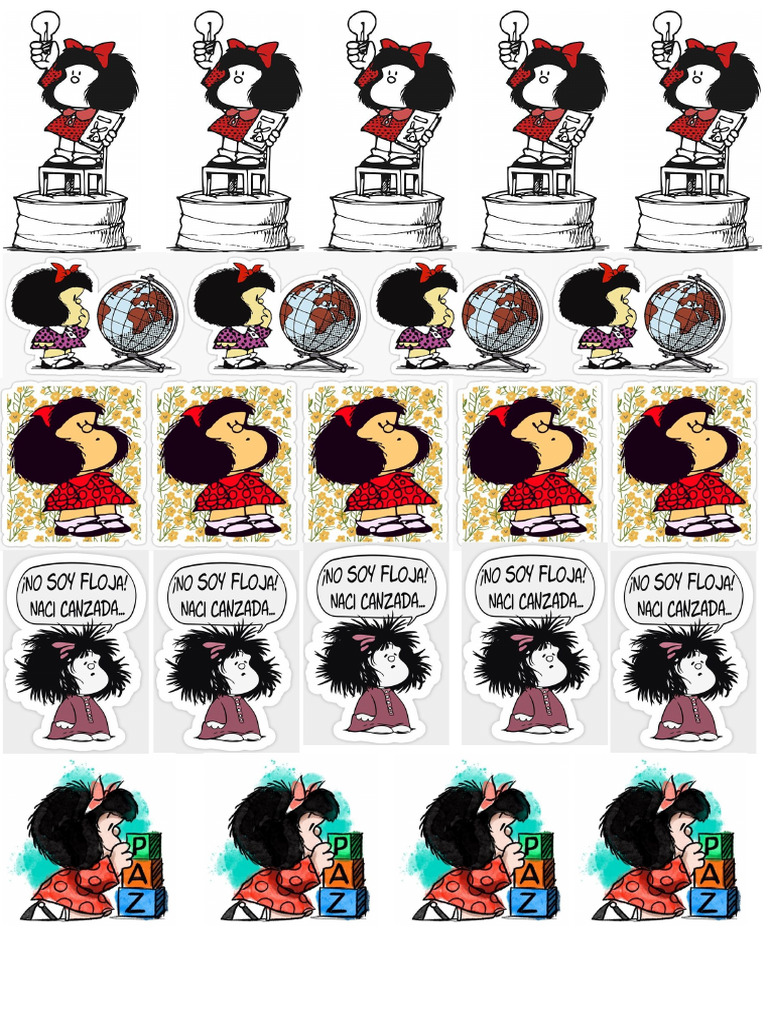 Stickers Mafalda | PDF