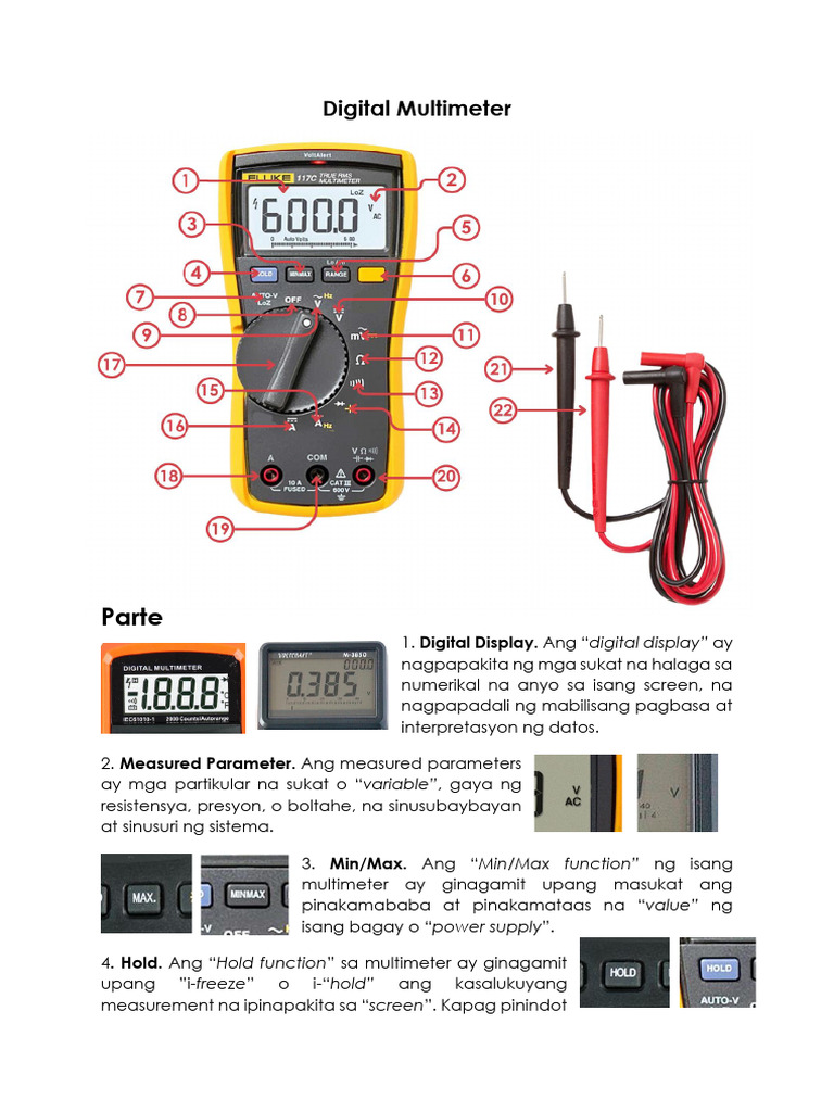 Multi Meter 12211 | PDF