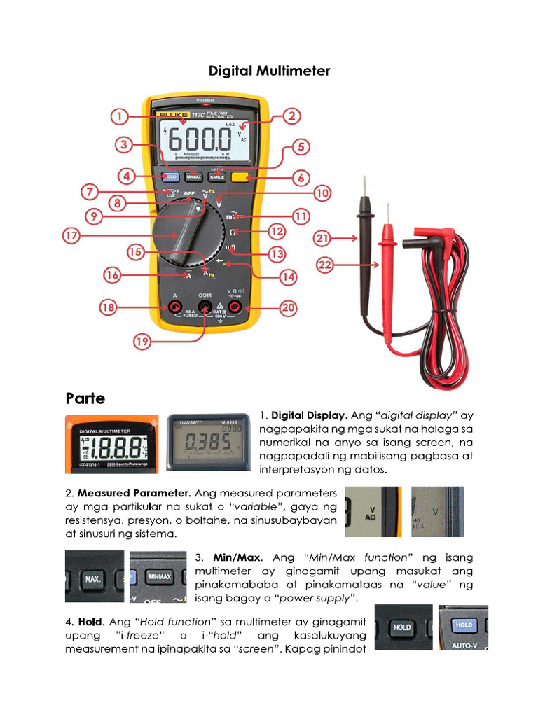 Digital Multimeter | PDF