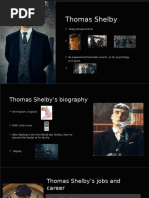 Thomas Shelby: Anti-Hero of Peaky Blinders | PDF