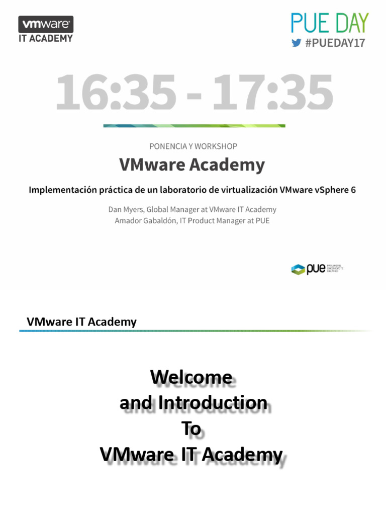VMware IT Academy: Formación y Certificación | PDF | V Mware ...