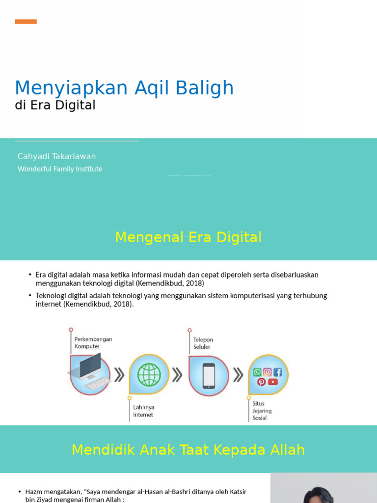 Menyiapkan Akil Baligh Di Era Digital | PDF