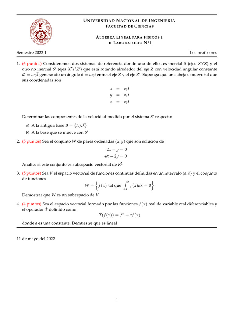 Lab1 AL 2022 I | PDF