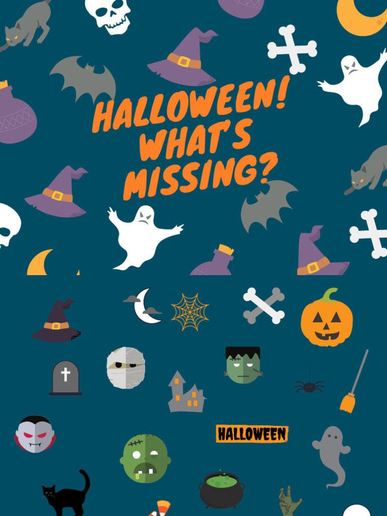 Halloween Whats Missing | PDF