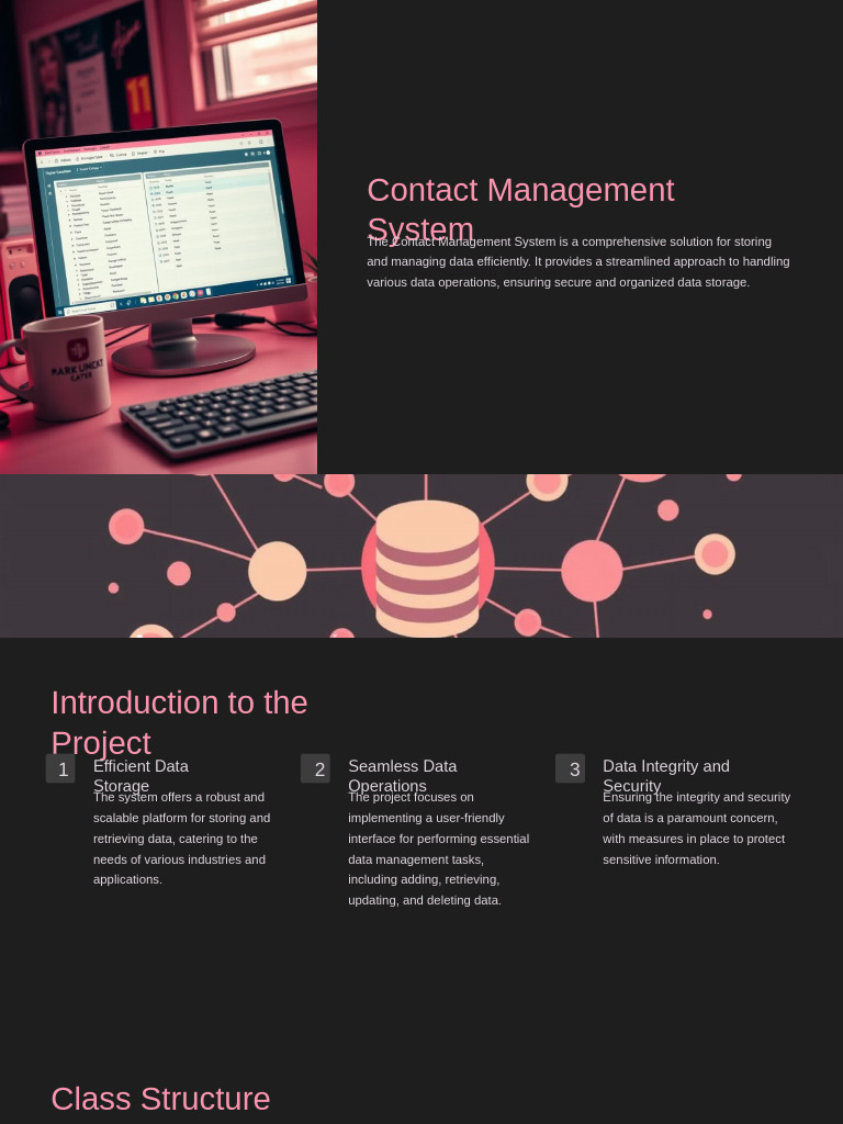 Contact Management System Overview | PDF | Databases | Information ...