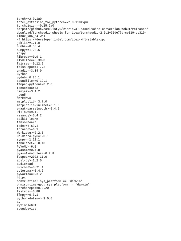 Requirements Ipex | PDF