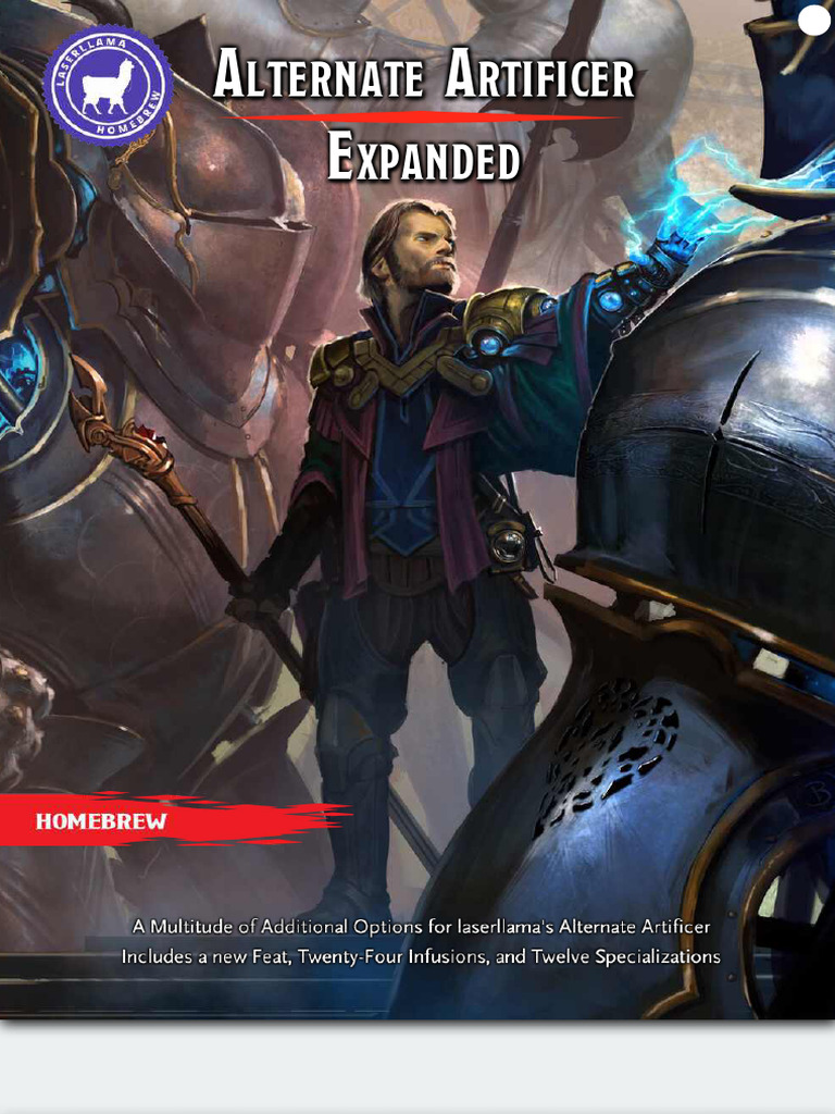 Alternate Artificer - Expanded - GM Binder-Compactado | PDF