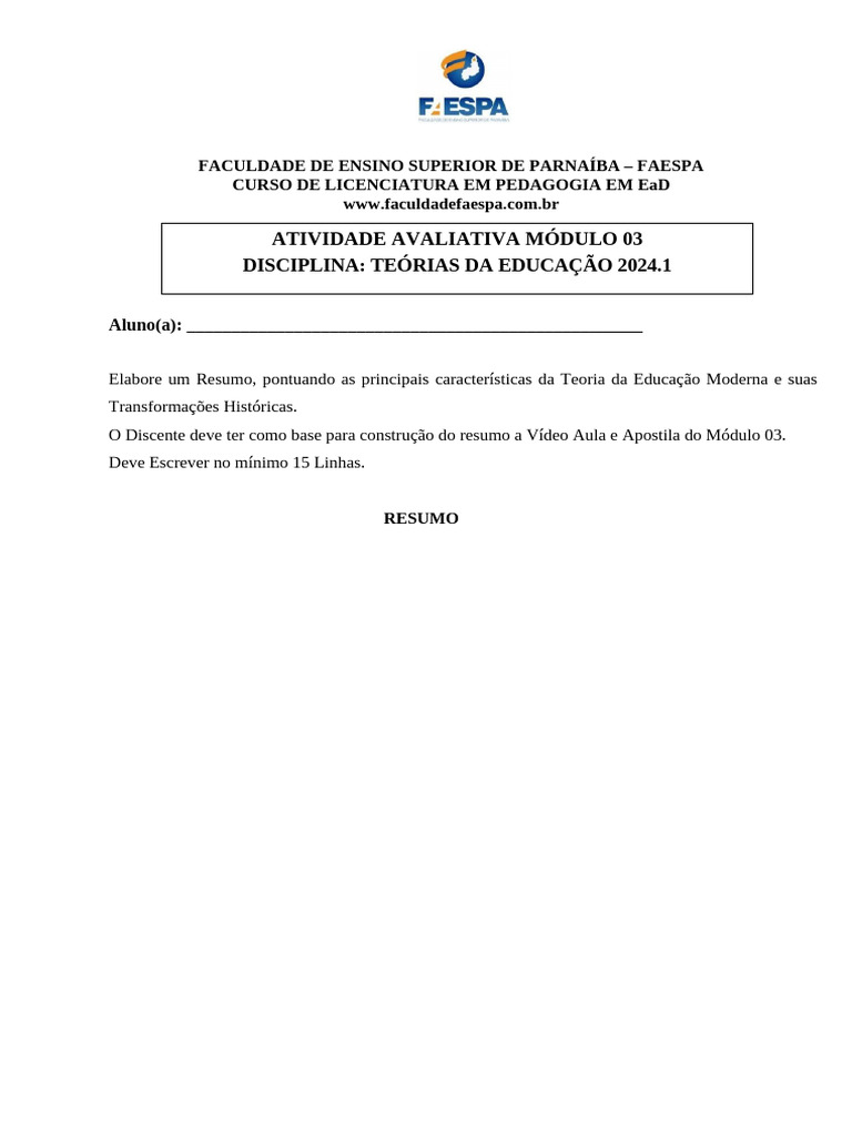 RESUMO | PDF | Carreira e Crescimento