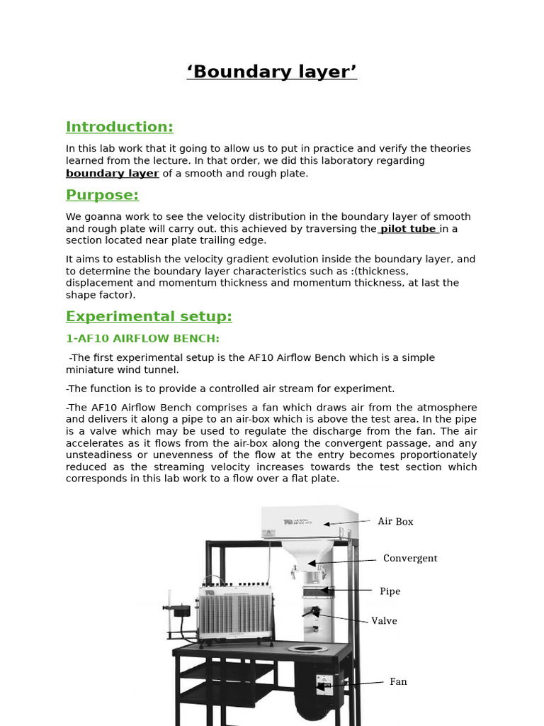 Boundary Layer | PDF | Boundary Layer | Mechanical Engineering