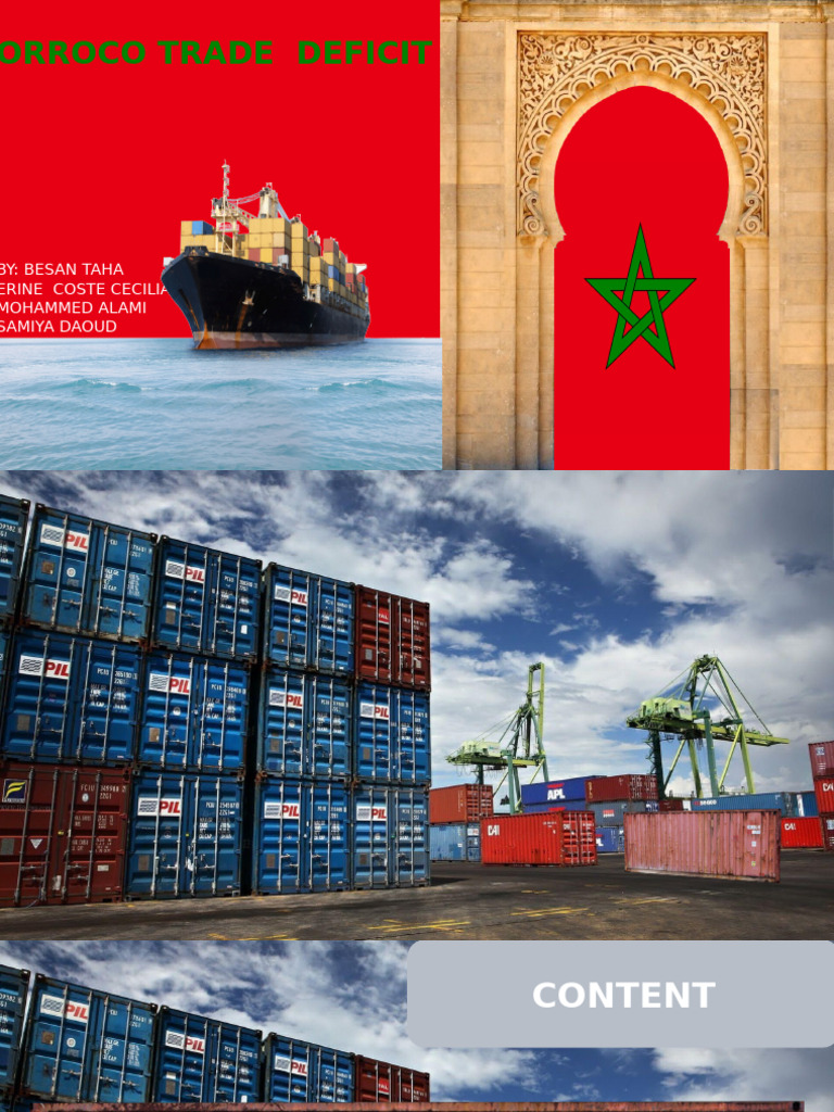 Morocco Trade Deficit Analysis & Solutions | PDF | European Union | Morocco