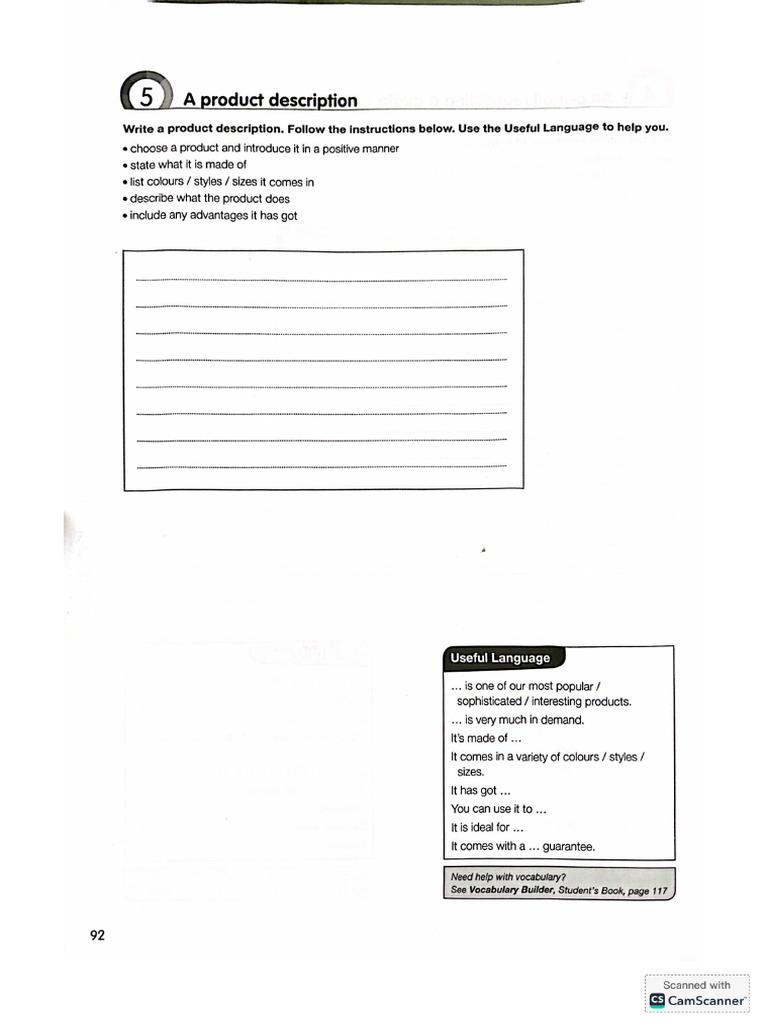 INGLÉS - PÁG 92 y 93 | PDF
