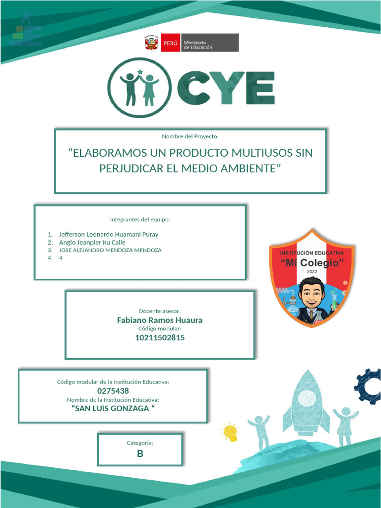 Cat. B CyE 2024 Portafolio | PDF | Negocios económicos | Diseño