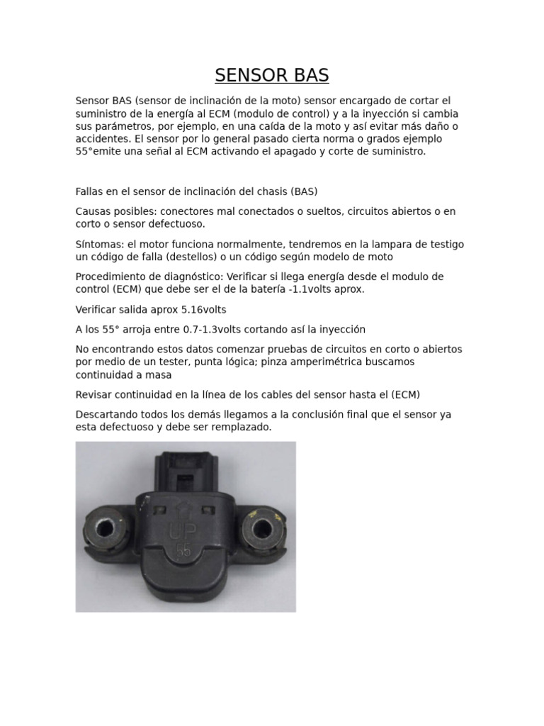 Sensor Bas | PDF