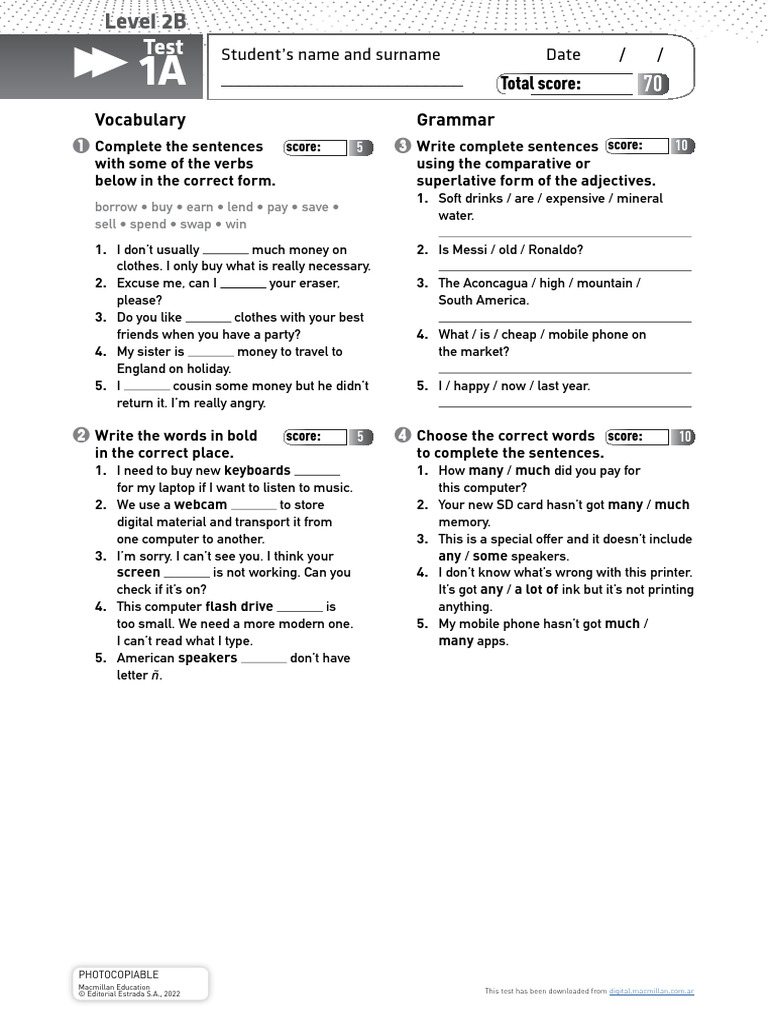 Phases 2nd Ed Split 2B - Discrete Tests | PDF
