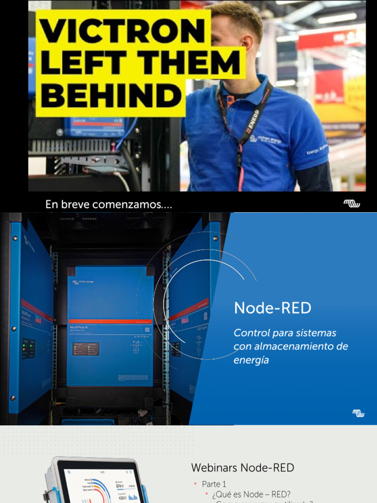 Victron + Node Red (Peak Shaving) - Parte 2 | PDF