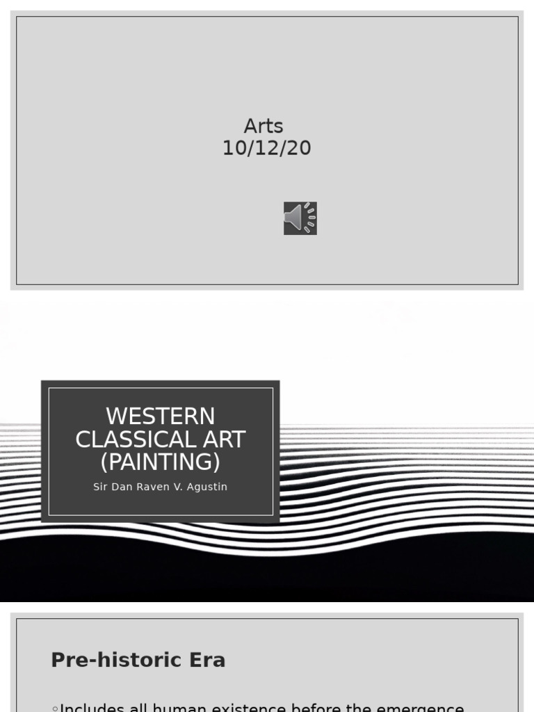 Western Classical Art PAINTING | PDF