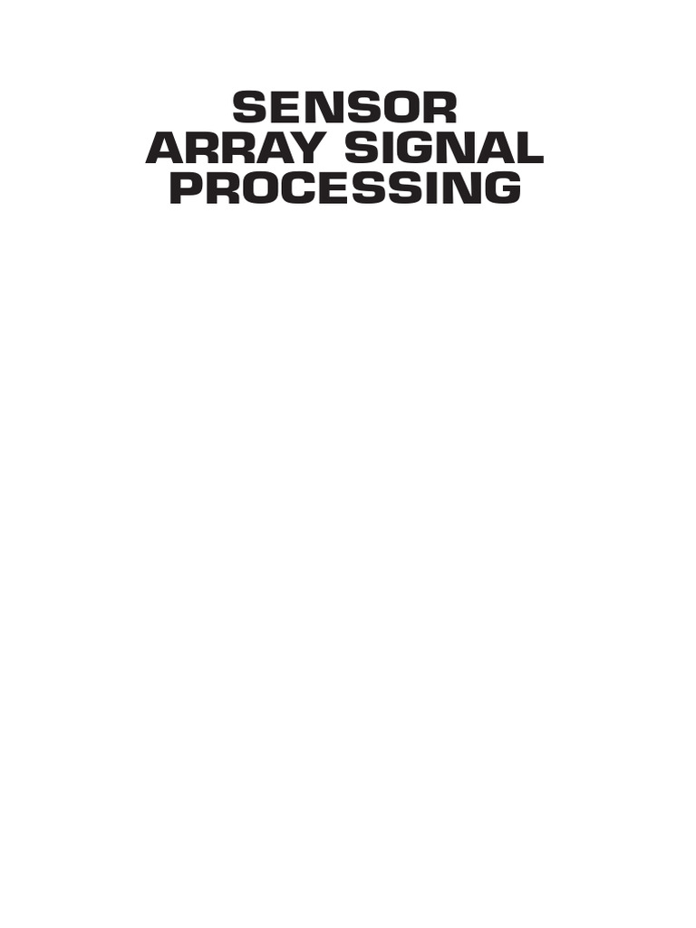 sensor array | PDF | Waves | Electromagnetic Field