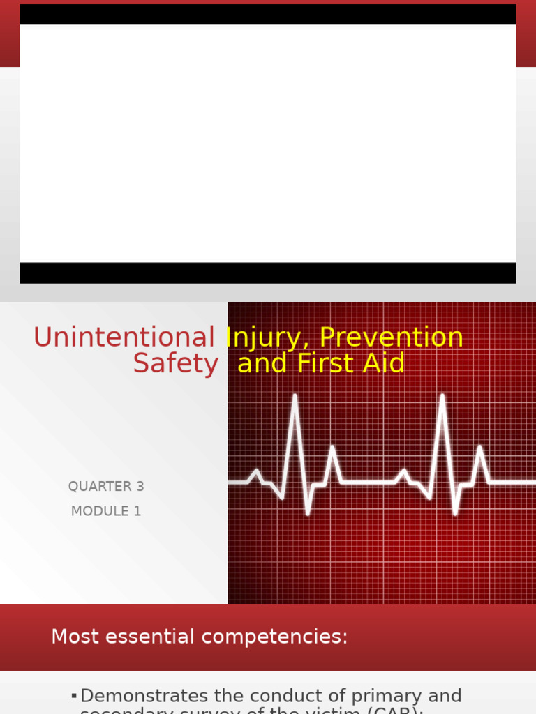 Unintentional Injury, Prevention | PDF | First Aid | Health Care