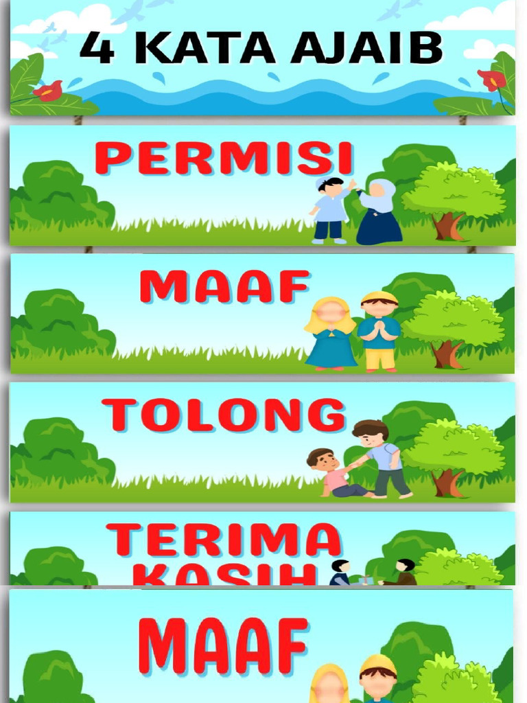 4 Kata Ajaib 1 | PDF