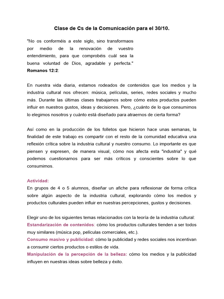 Actividad 30_10 | PDF | Comportamiento | Publicidad