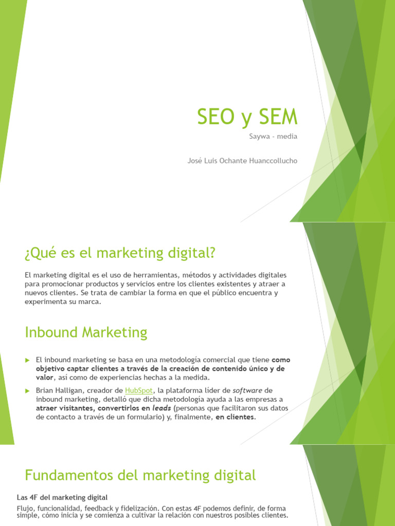 SEO_SEM | PDF | Publicidad digital | Marketing