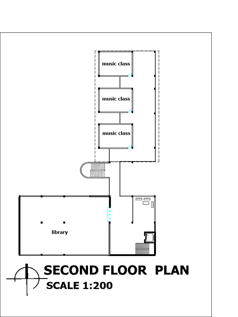 190201047 AUDITORIUM JURY Model.pdf Second Floor | PDF